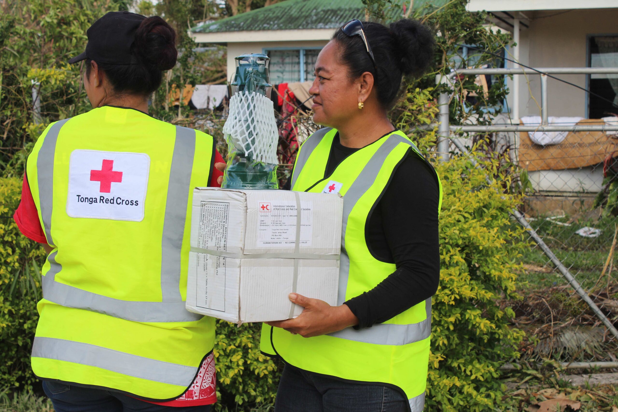 The Tonga Red Cross Society - Disaster Preparedness